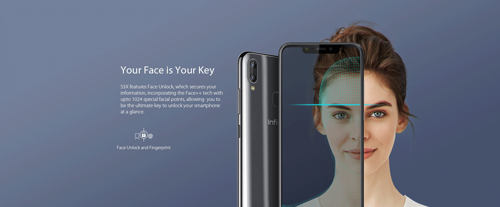 Infinix Hot S3X X622 Aqua Blue Price in Pakistan - Home shopping